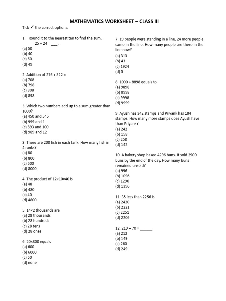 worksheet | PDF | Elementary Mathematics | Classical Geometry