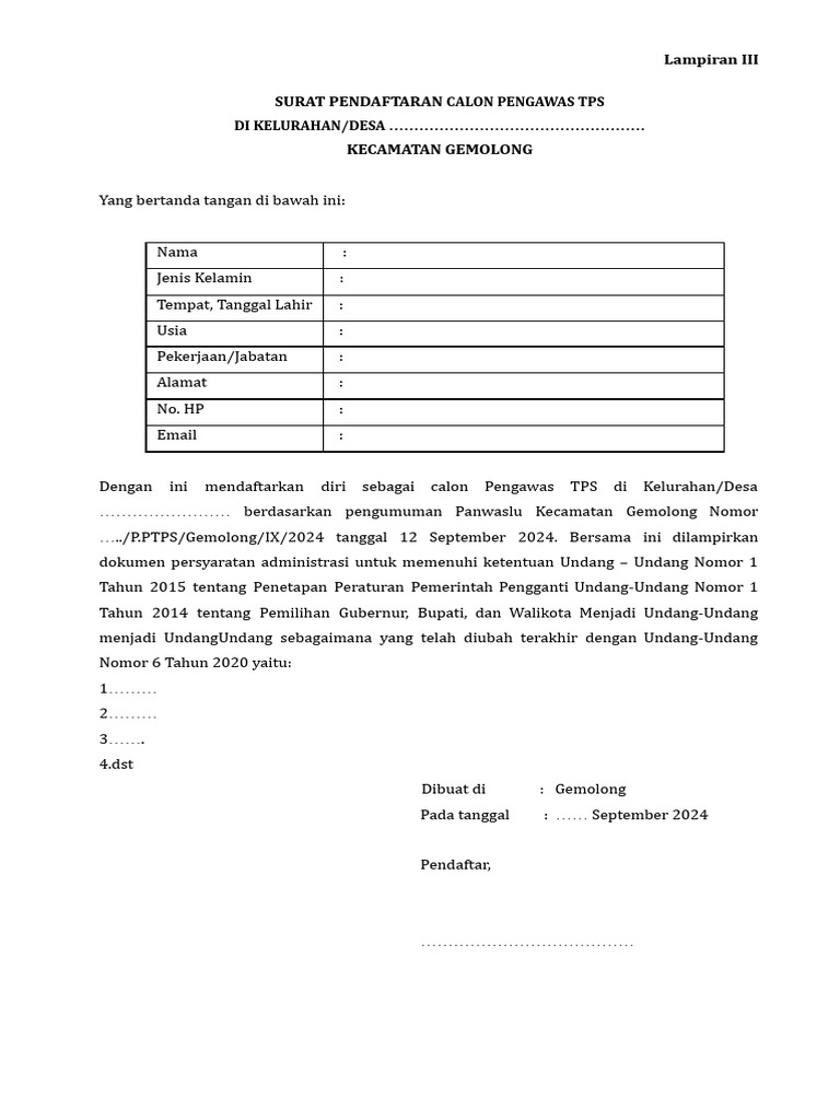 Lampiran III IV V | PDF