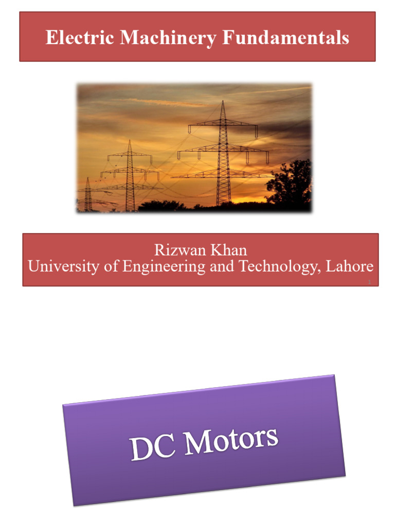 DC Motors | PDF | Electric Motor | Direct Current