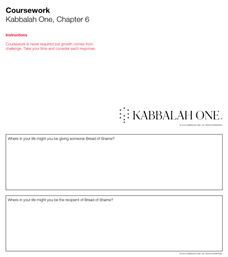 Chapter 6 Coursework | PDF