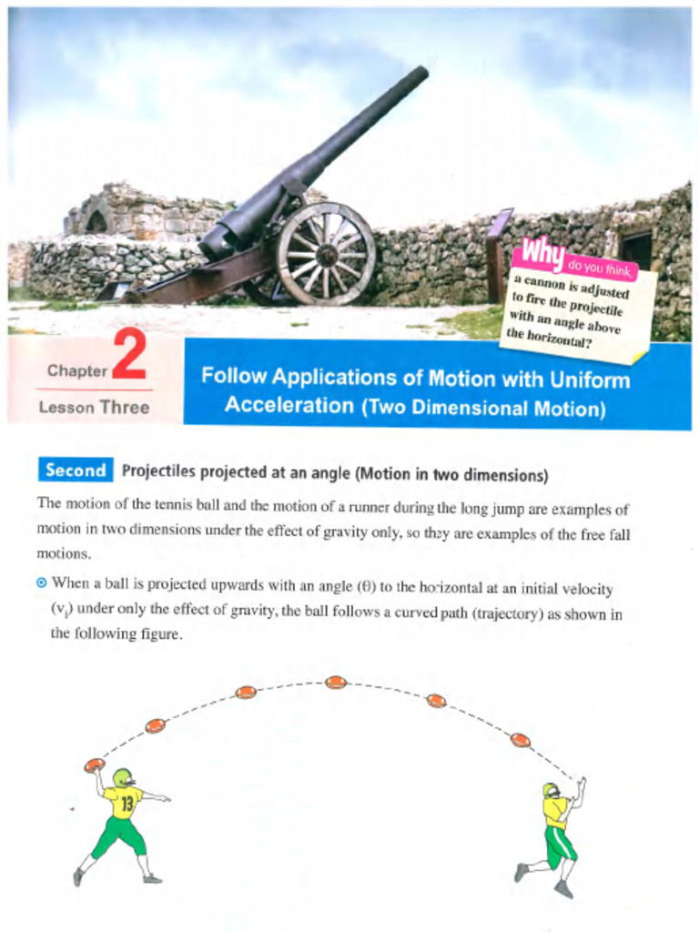 Projectile Motion Ws | PDF