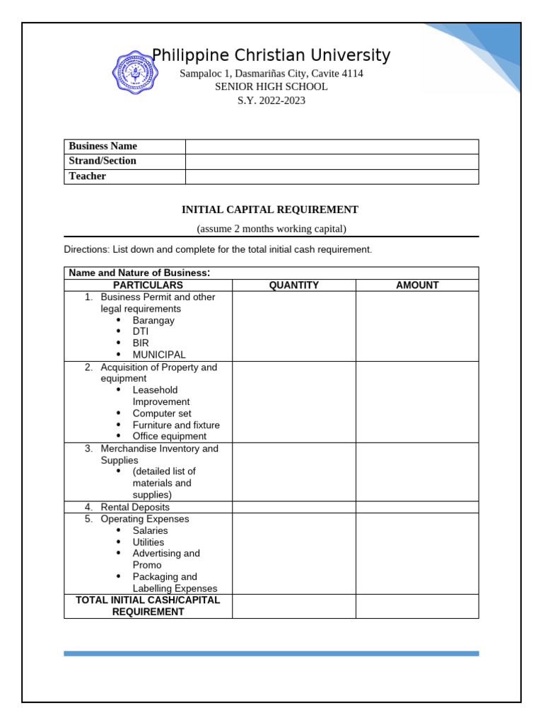 Entrep Answesheet - Week 5 | PDF