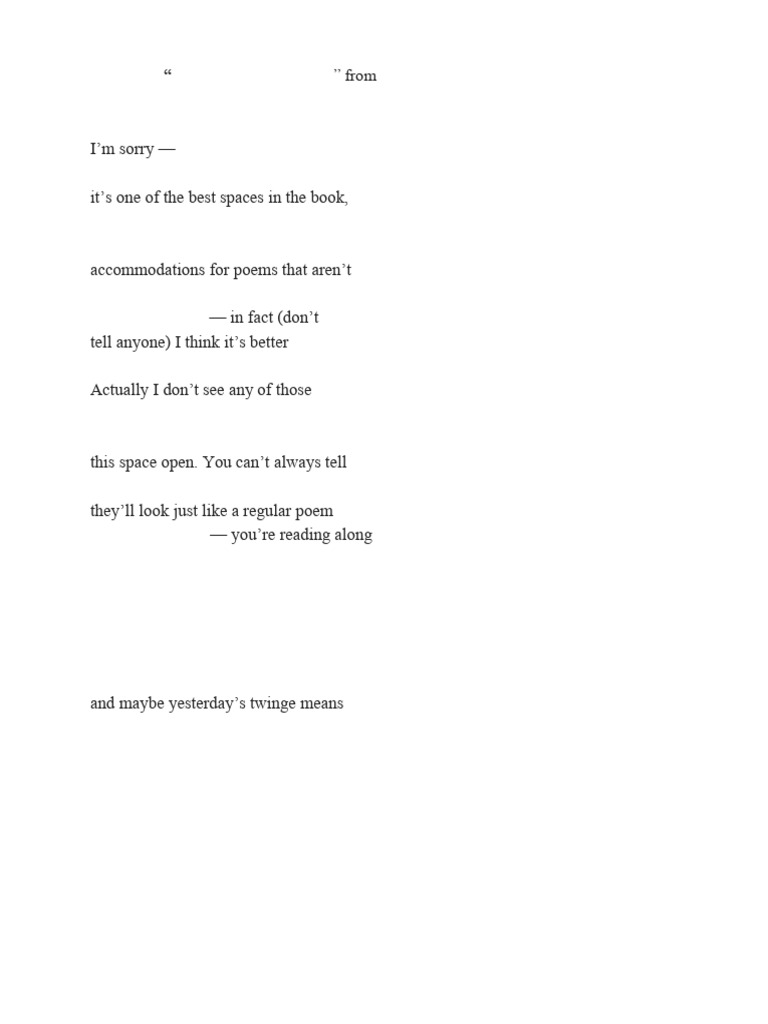 Jim Ferris, "Poems With Disabilities" From Hospital Poems (2004) - 1 | PDF