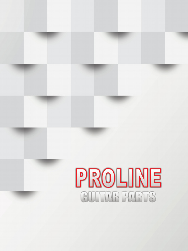 Catalogo Proline 2023 | PDF | Instrumentos de la familia de guitarras | Guitarras