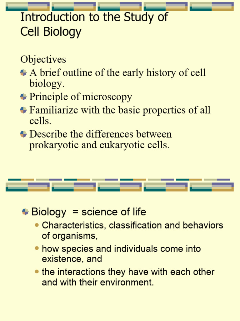 Topic1 Introduction 120222012621 Phpapp02 | PDF | Cell (Biology ...