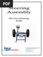 Recirculating Ball Steering Explained | PDF | Steering | Gear