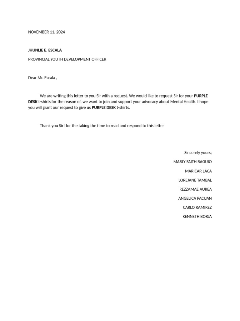 LETTER INE | PDF
