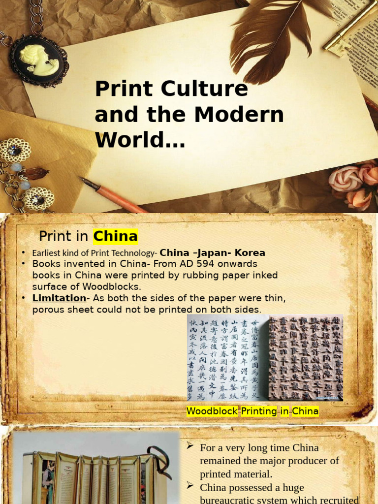 Print Culture 5 | PDF | Printing | Books