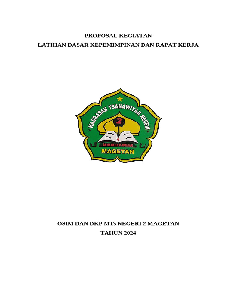 Proposal Ldk 2024 | PDF