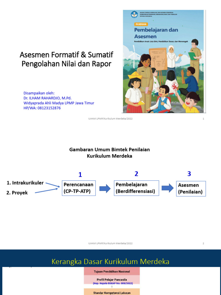 Asesmen Formatif dan Sumatif Kurikulum Merdeka | PDF