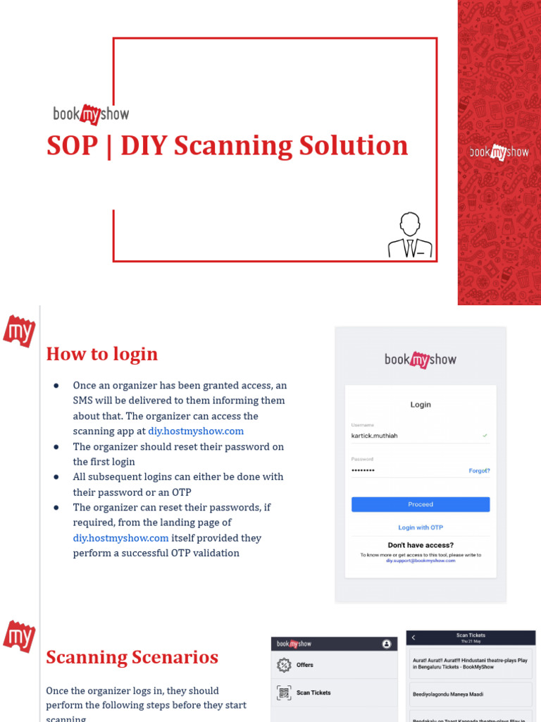 SOP - DIY Scanning Solution | PDF | Qr Code | System Software