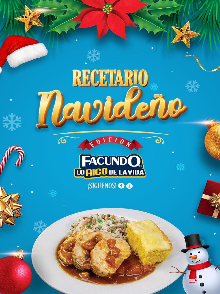 RecetarioNavideño FACUNDO | PDF