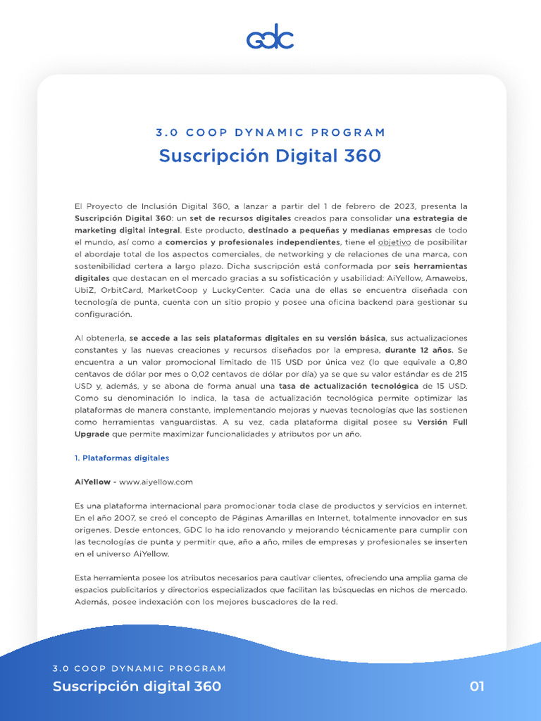 Suscripción Digital 360 | PDF | Comercio electrónico