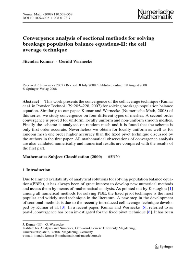 CAT_analysis breakge | PDF | Mathematics | Numerical Analysis