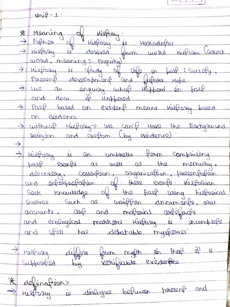 History Unit 1 | PDF
