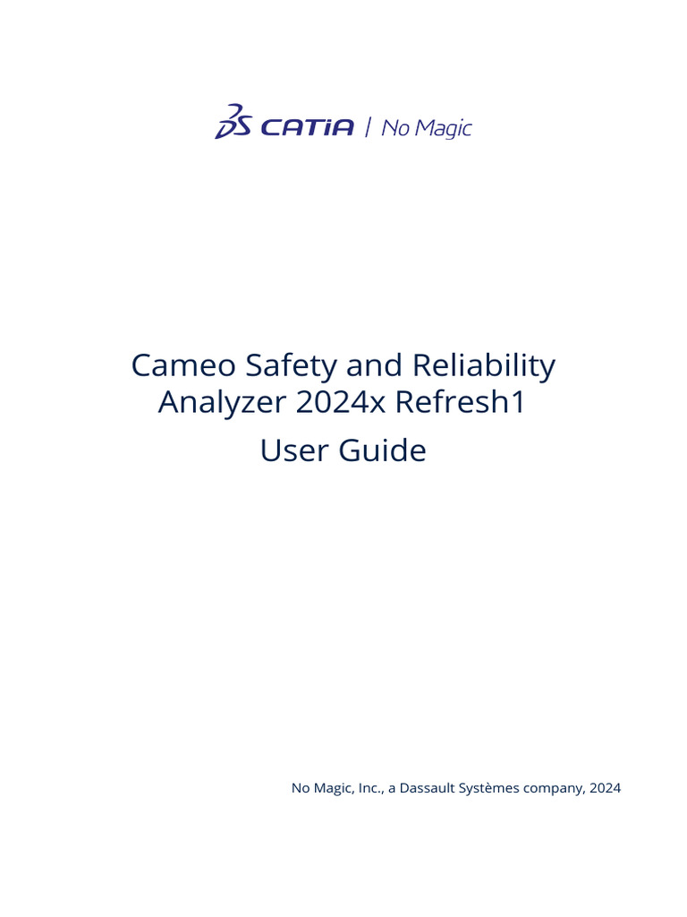 Cameo Safety and Reliability Analyzer UserGuide | PDF | Risk ...