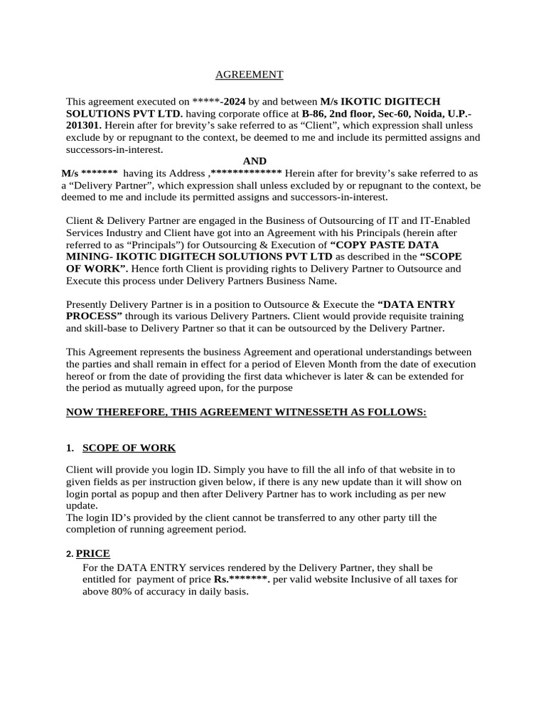 demo agreement | PDF | Arbitral Tribunal | Arbitration