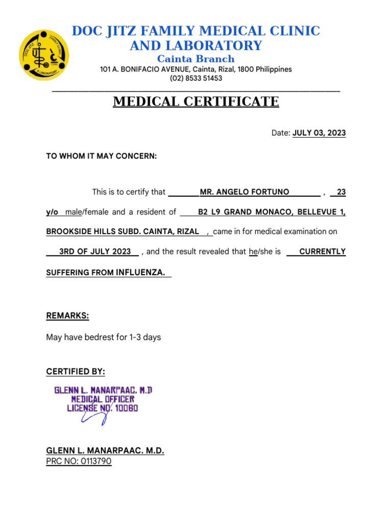 Medcert | PDF