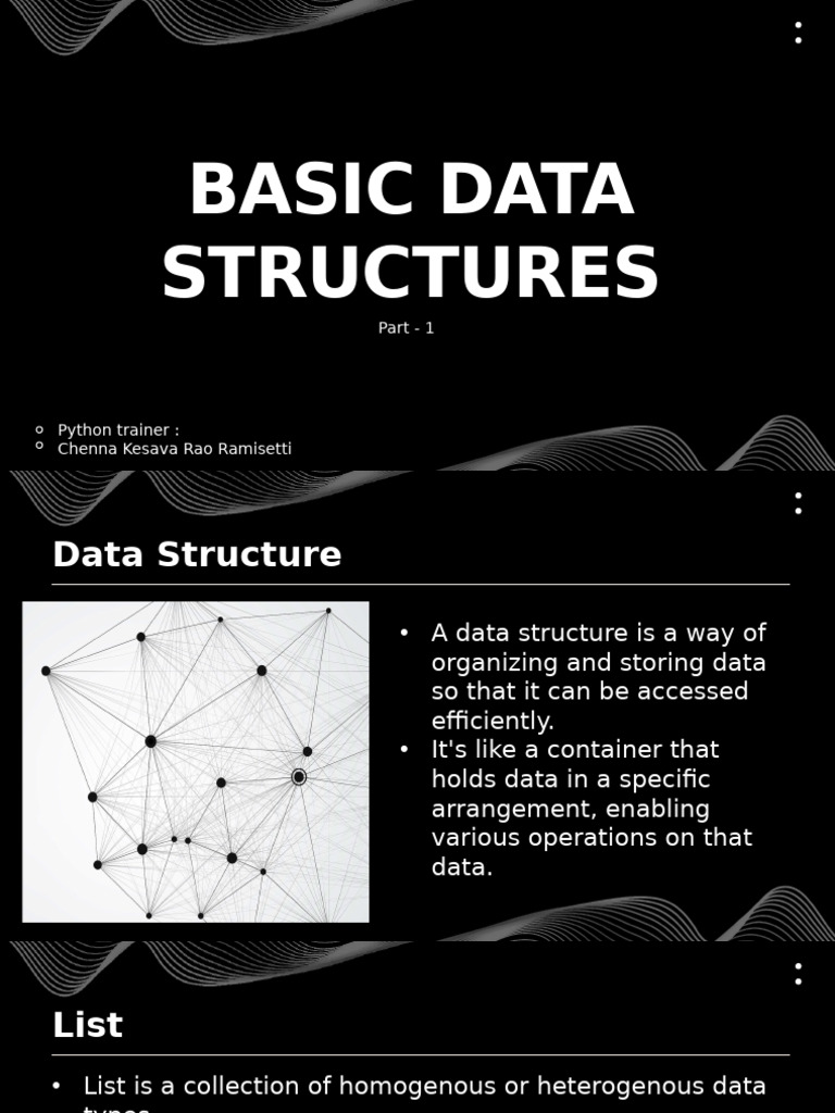 Basic Data Structures - 1 | PDF | Computer Programming | Computing