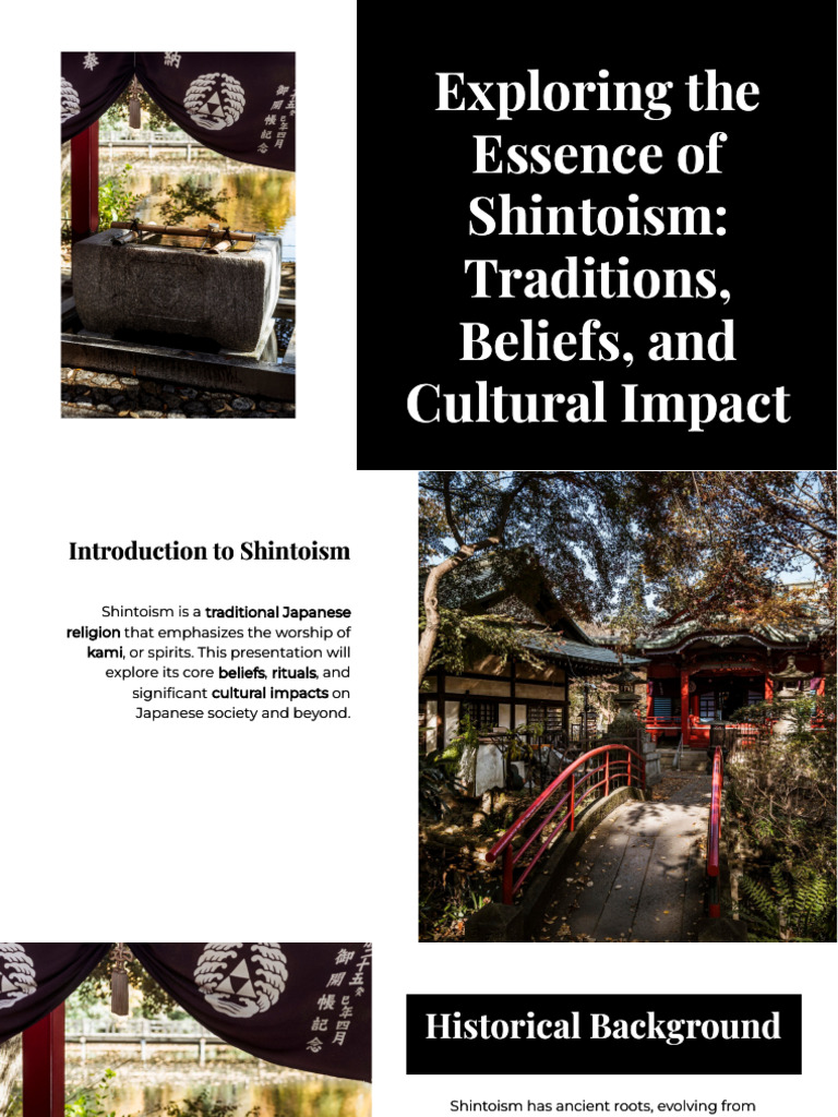 Slidesgo Exploring The Essence of Shintoism Traditions Beliefs and ...