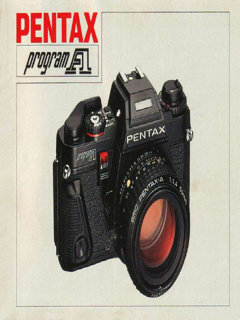 Pentax Program A Manual en | PDF