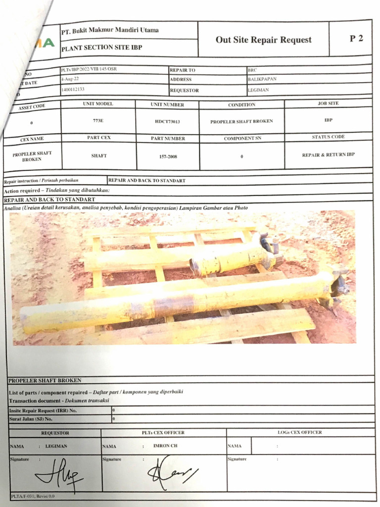 Osr Joint Slip | PDF
