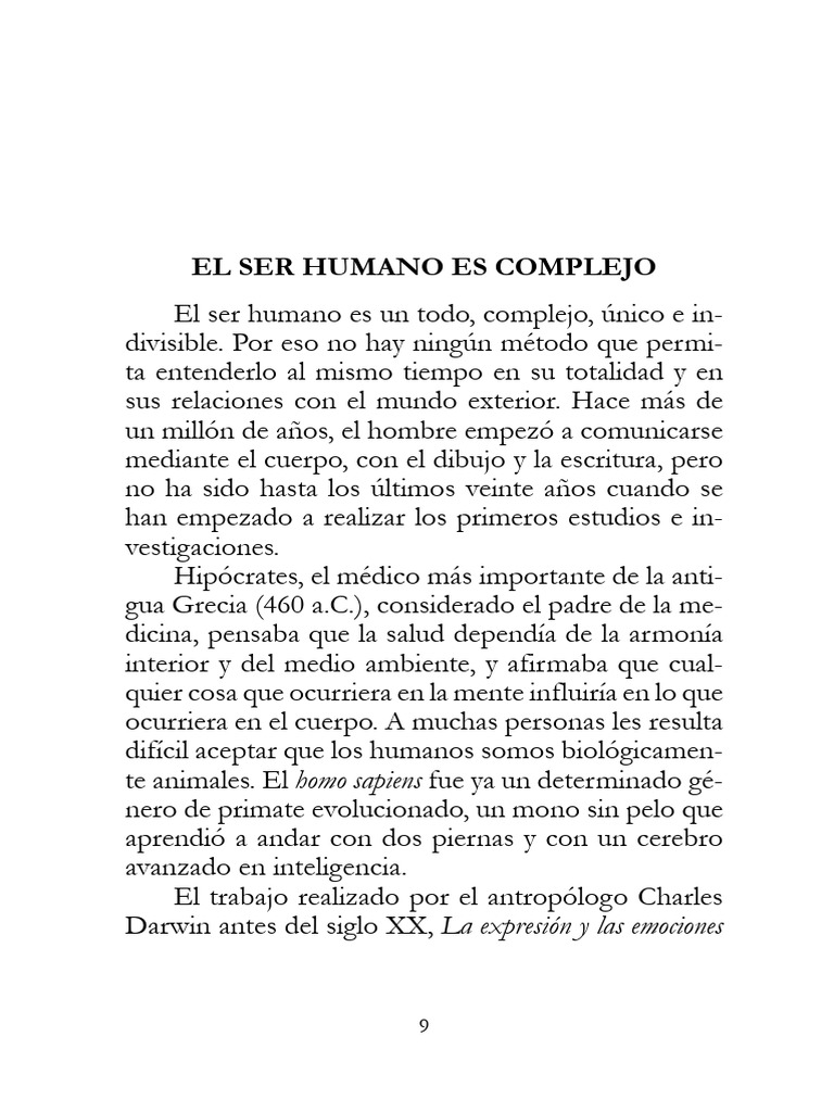Complejidad Humana y Comunicación | PDF | Mente inconsciente ...