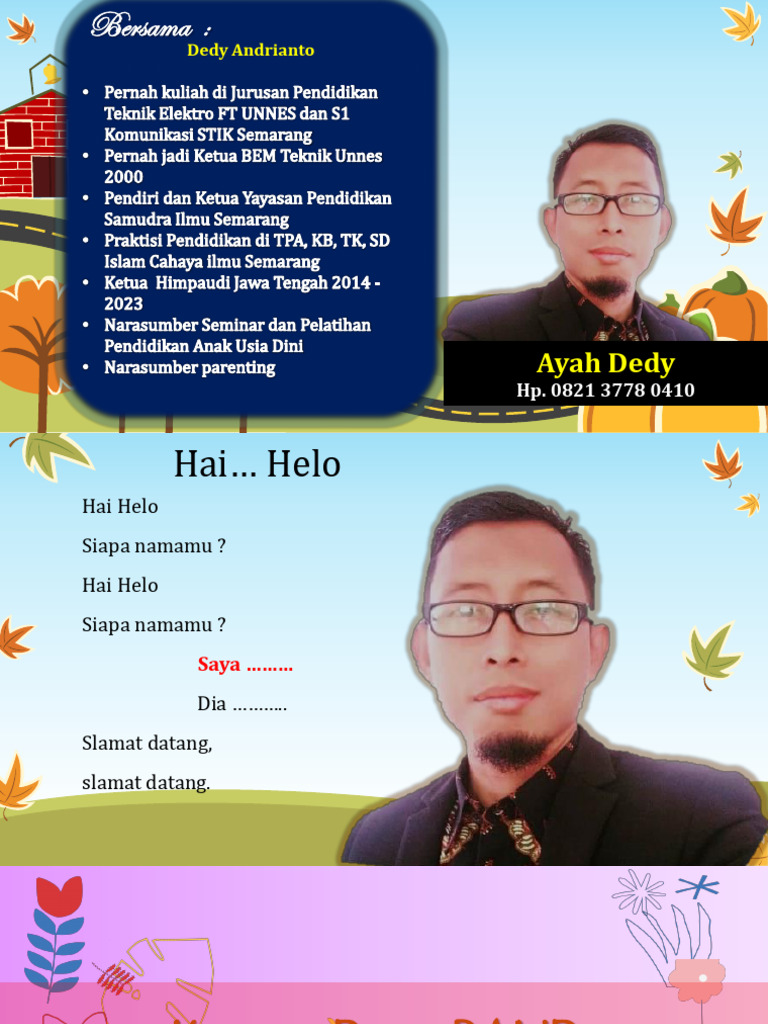 1. Ppt Konsep Dasar Paud Banyumas 2021_dedy Semarang | PDF