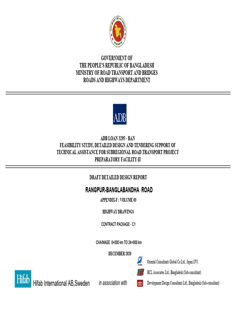 DD Plan & Profile C1 | PDF | Traffic | Road