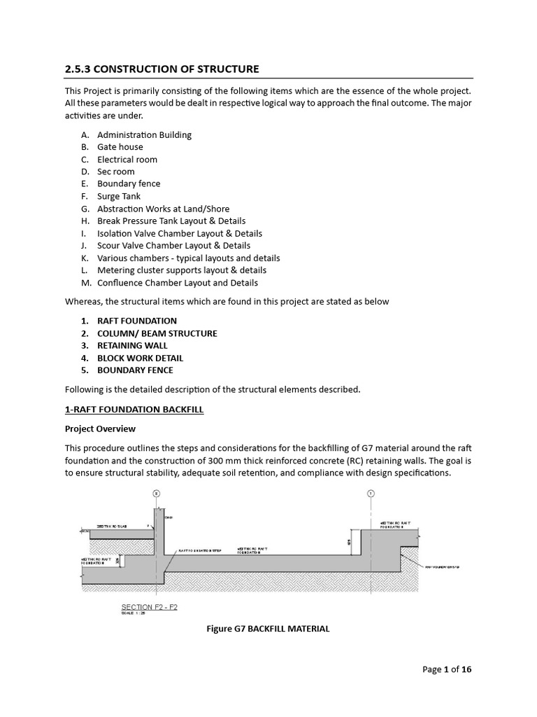 RCC Retaining Wall Construction Guide | PDF | Concrete | Precast Concrete