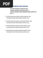 Vifaa Vya Shambani | PDF