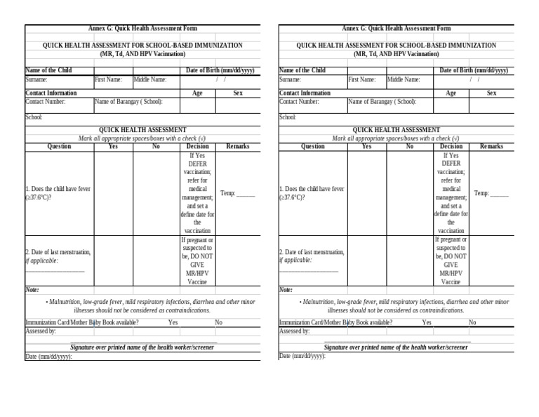 Quick Health Assessment For SBI | PDF | Public Health | Causes Of Death