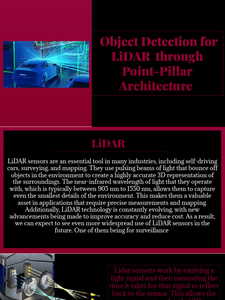 LiDAR Object Detection with Point-Pillar | PDF | Lidar | Applied ...