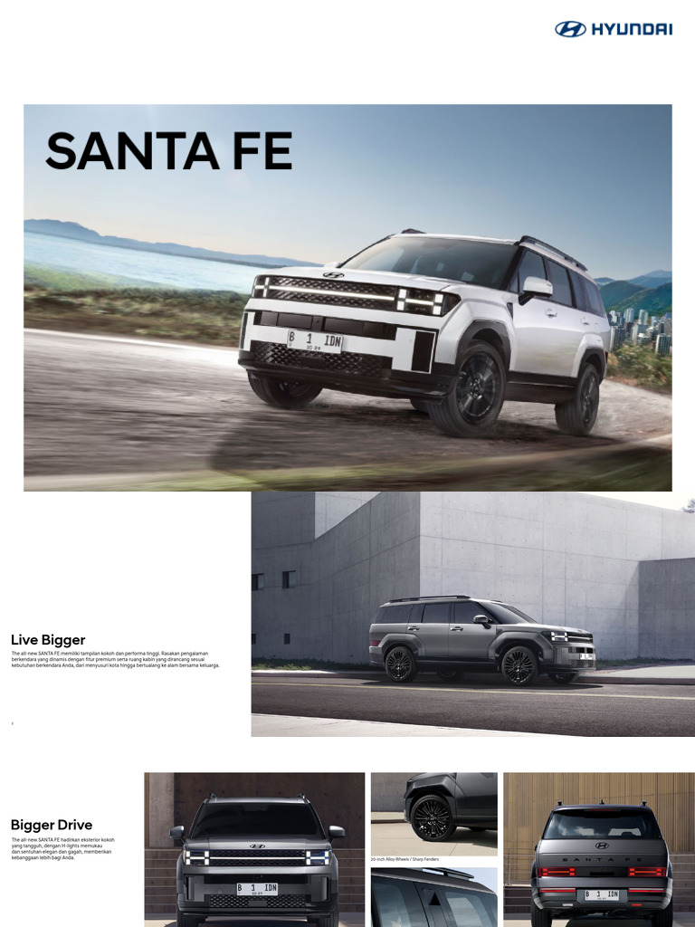 Brochure Hyundai Santa Fe 2024 | PDF