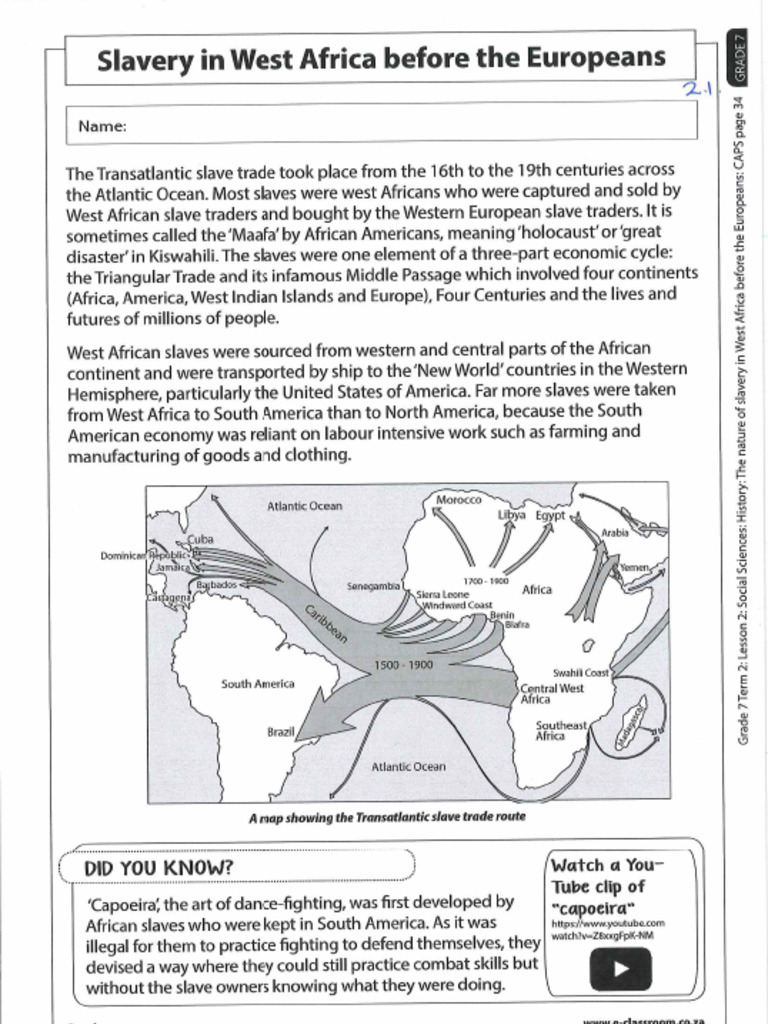 Grade 7 SS History 2 | PDF