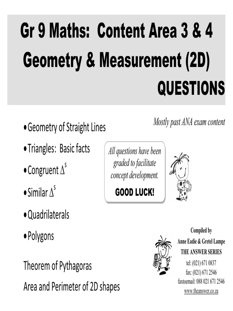 Gr9 Geometry and Measurement | PDF | Triangle | Angle