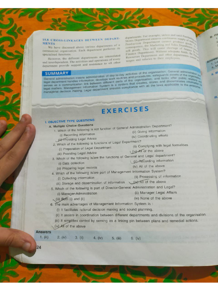 Class IX MCQ for chapter 15,16,21 | PDF