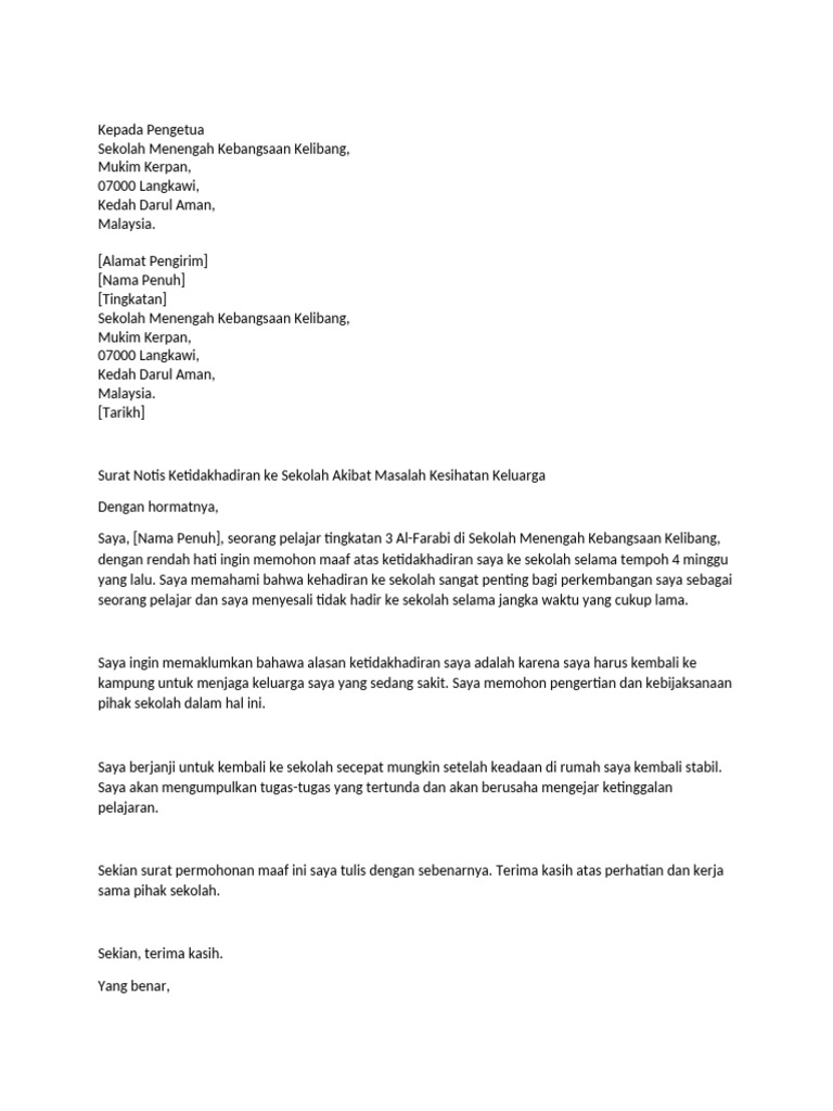 Surat Untuk Yusri | PDF