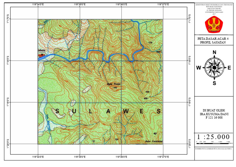 Peta Dasar Acar 4: Profil Sayatan Geologi | PDF