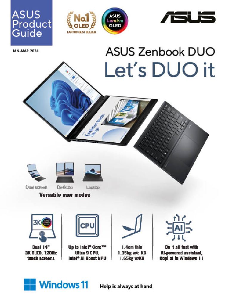 Q1 24 ASUS Product Guide | PDF