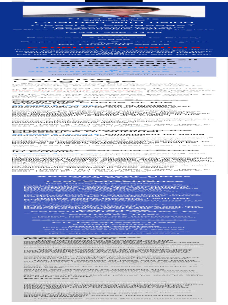 Virginia Criminal Defense Attorney | PDF | Profanity | Common Law