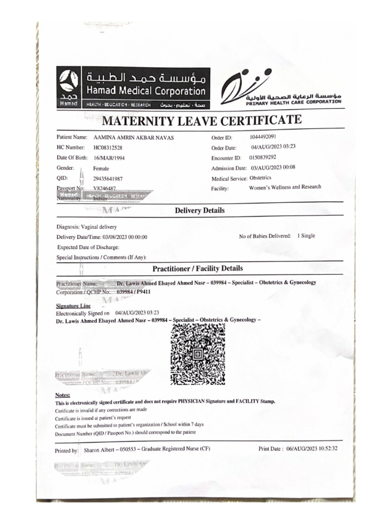 Hamad Medical Corporation | PDF