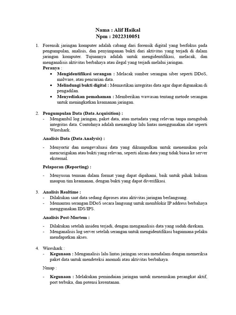 Digital Forensic p13 | PDF