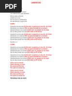 Hay Libertad Letra | PDF