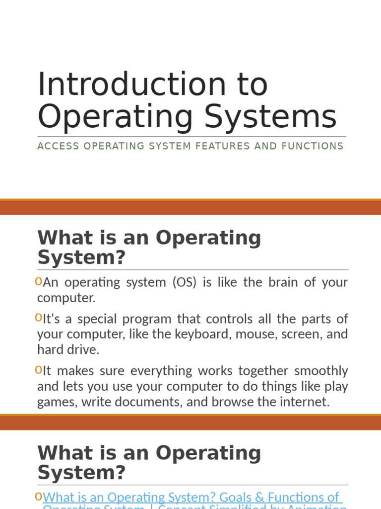 Understanding Operating Systems Basics | PDF