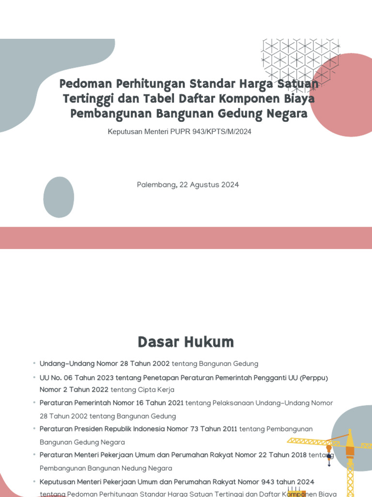 Bahan Paparan Kepmen SHST Dan Tabel Interpolasi | PDF