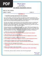 2024 NYS Grade 3 English Language Arts Test Released Questions | PDF ...