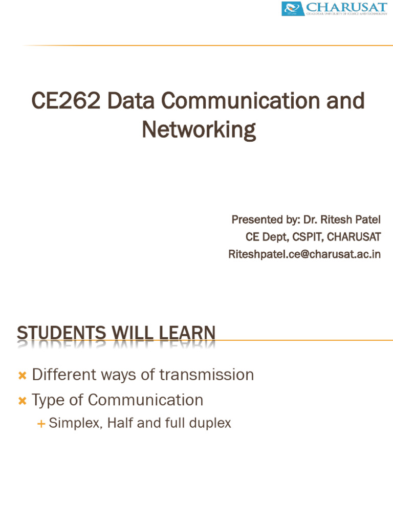Networking Basics for Students | PDF | Network Topology | Duplex (Telecommunications)