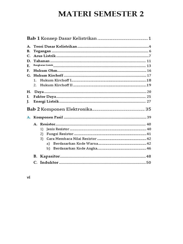 Materi Semester 2 Pdf
