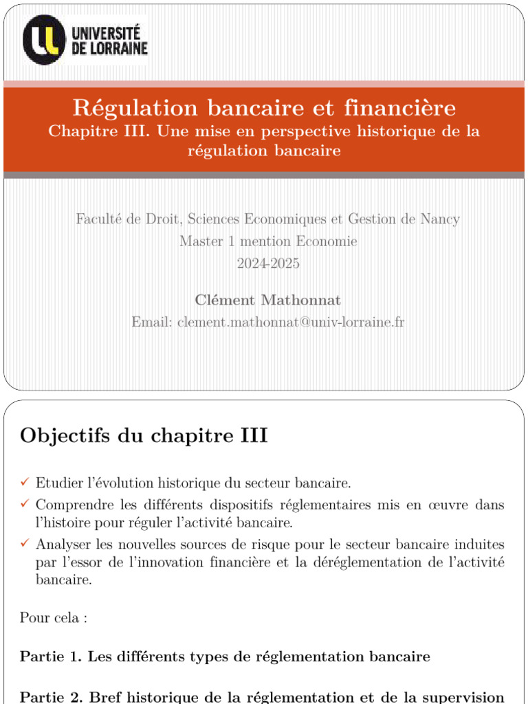 Slides Chapitre III (RBF M1 EEM) | PDF